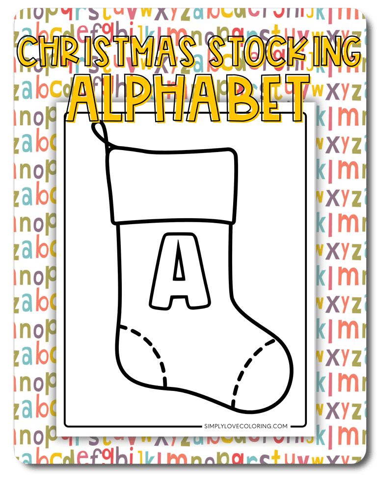 Alphabet Coloring Pages (Free PDF Printables) - Simply Love Coloring