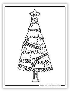 Christmas Lights Coloring Pages (Free PDF Printables) - Simply Love ...