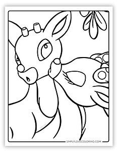 Rudolph Coloring Pages (Free PDF Printables) - Simply Love Coloring