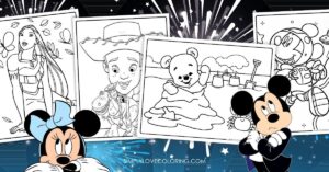 Disney Coloring Pages (Free PDF Printables) - Simply Love Coloring