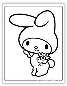 Cinnamoroll Coloring Pages (Free PDF Printables) - Simply Love Coloring