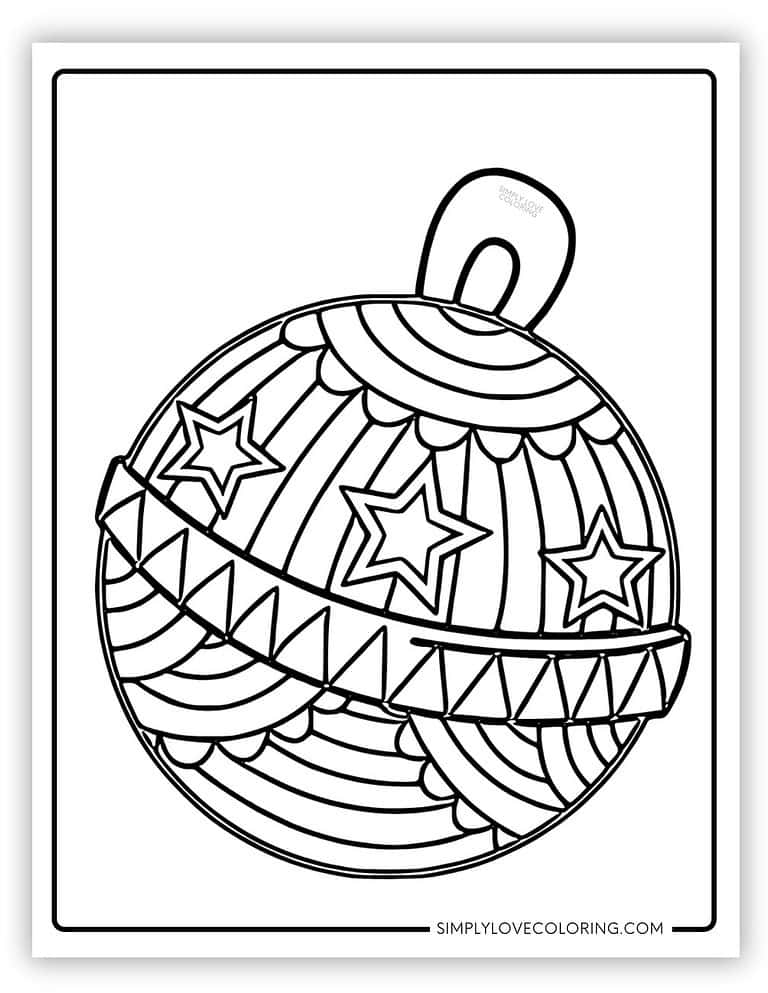 Christmas Mandala Coloring Pages (Free PDF Printables) - Simply Love ...
