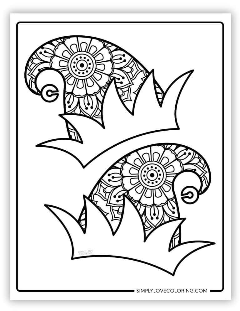 Christmas Mandala Coloring Pages (Free PDF Printables) - Simply Love ...