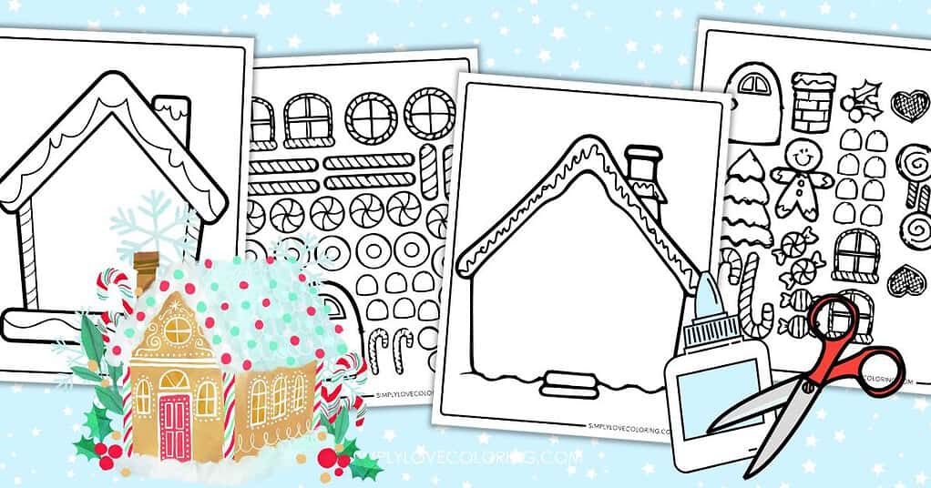 Build a Gingerbread House Printable Activity (Free PDF Downloads ...