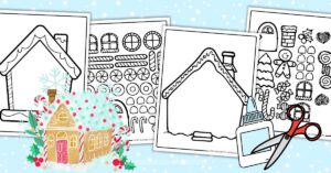 Build a Gingerbread House Printable Activity (Free PDF Downloads ...