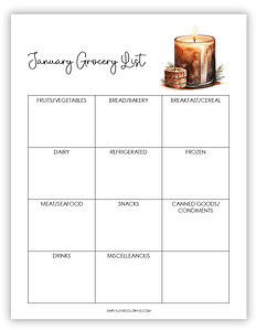 January Planner Calendar Printables (Free PDF Downloads) - Simply Love ...