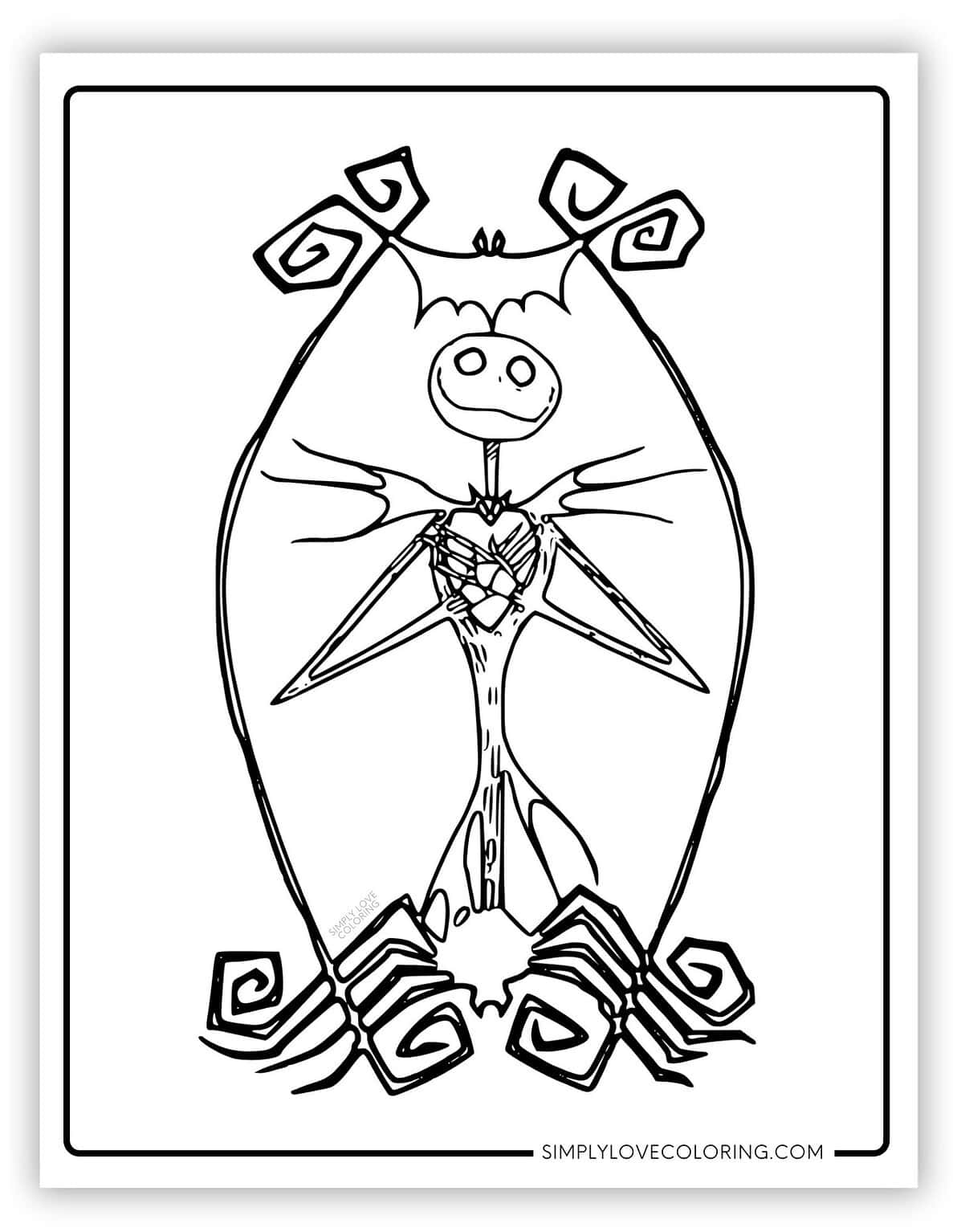 Nightmare Before Christmas Coloring Pages (Free PDF Printables ...