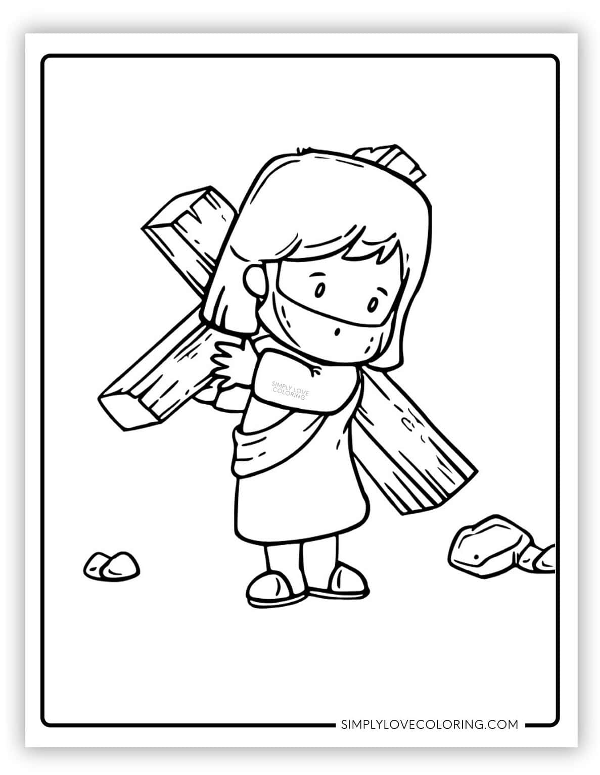 29 Jesus Coloring Pages (Free PDF Printables) - Simply Love Coloring