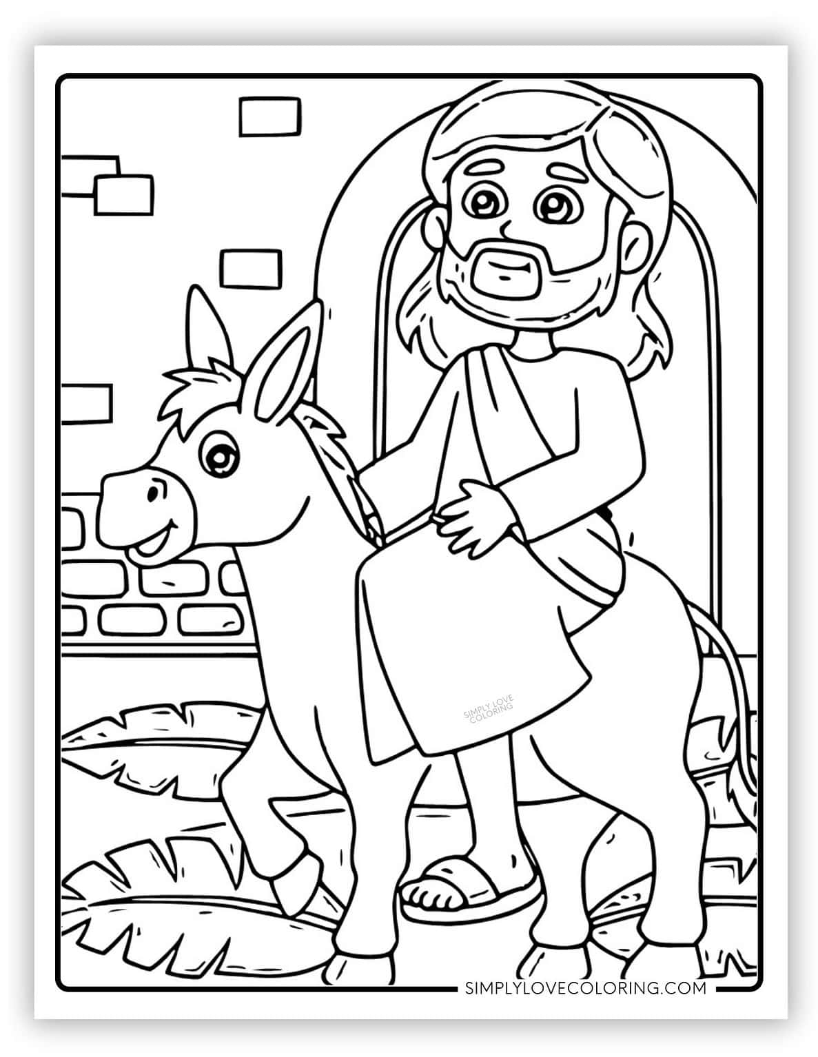 29 Jesus Coloring Pages (Free PDF Printables) - Simply Love Coloring