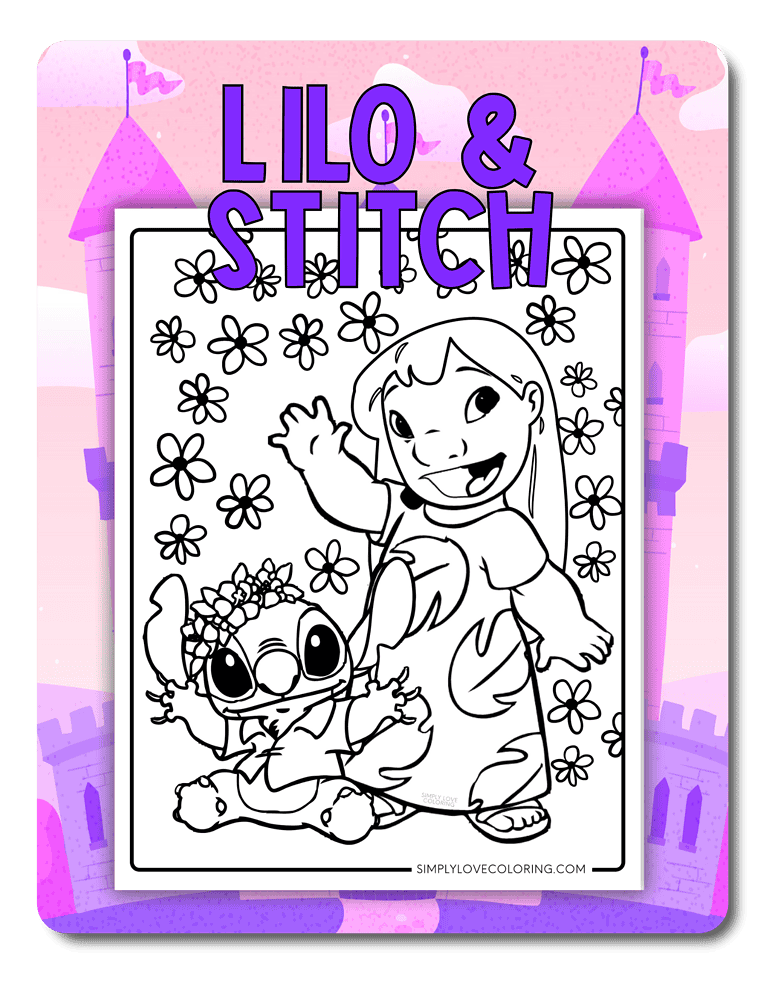 Disney Coloring Pages (Free PDF Printables) - Simply Love Coloring