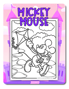 Disney Coloring Pages (Free PDF Printables) - Simply Love Coloring