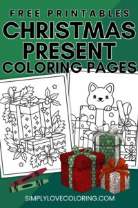 Christmas Present Coloring Pages (Free PDF Printables) - Simply Love ...