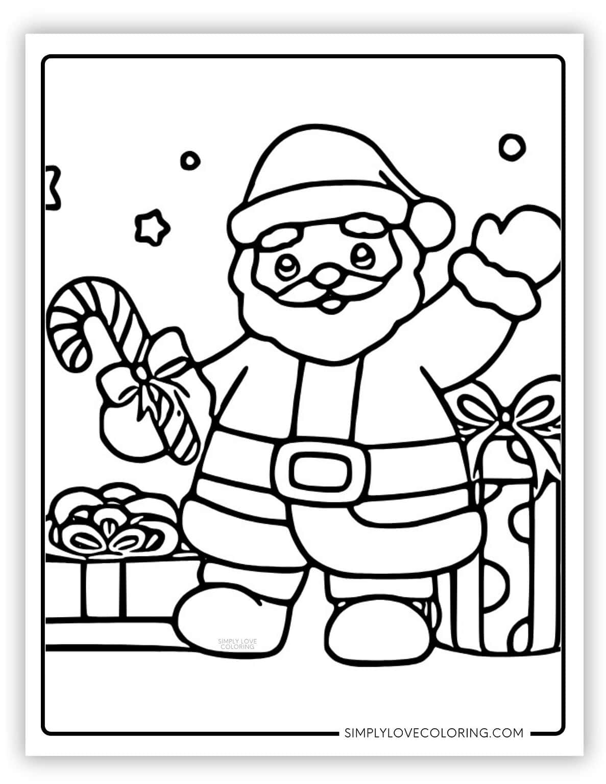 Candy Cane Coloring Pages (Free PDF Printables) - Simply Love Coloring