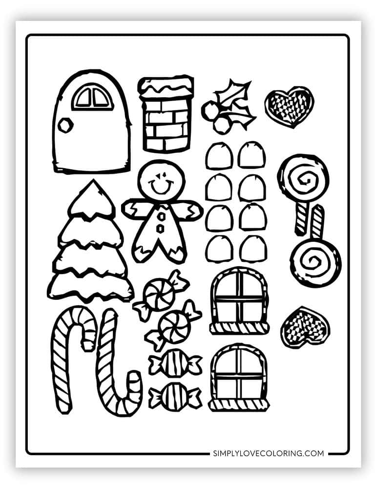 Build a Gingerbread House Printable Activity (Free PDF Downloads ...