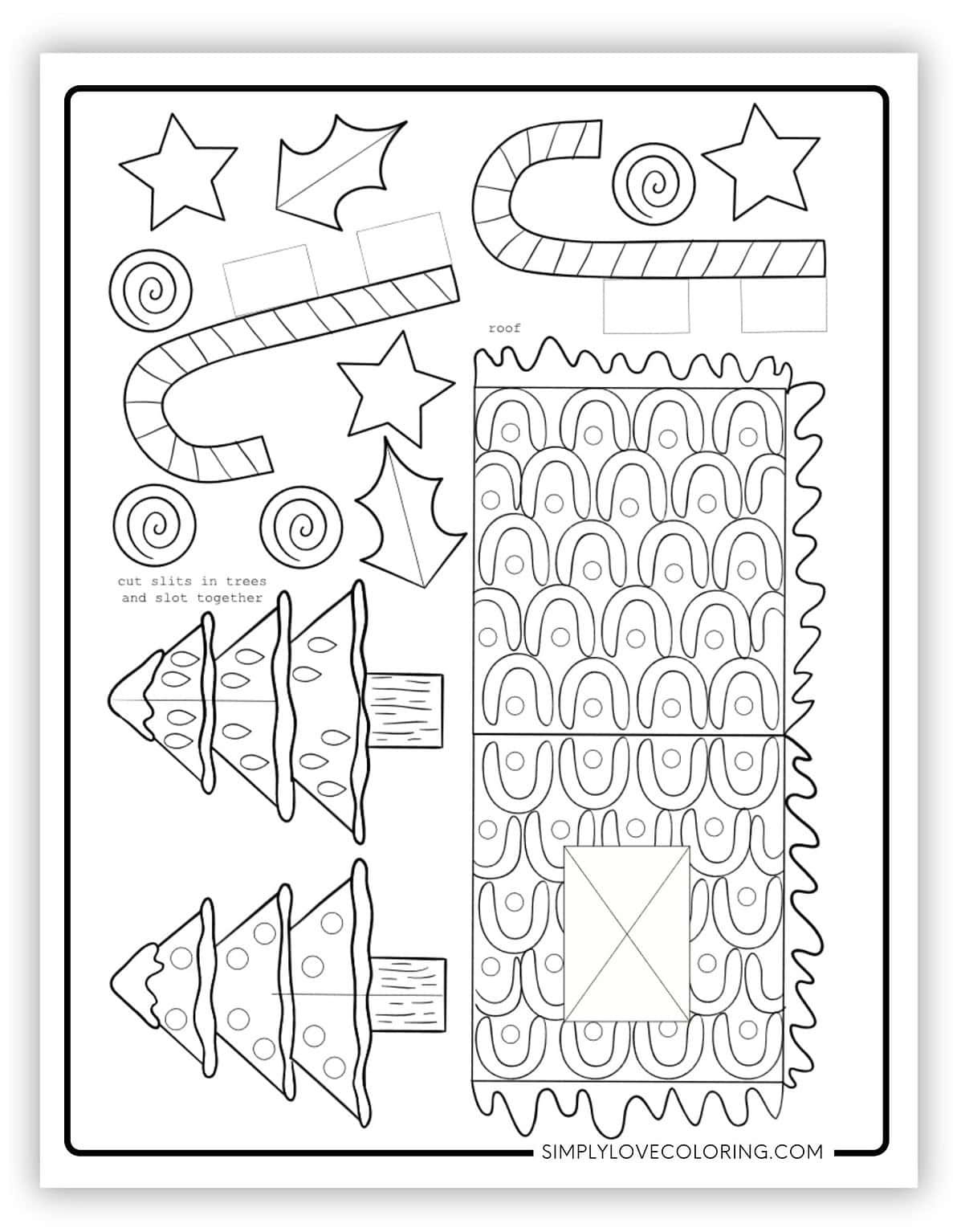 Build a Gingerbread House Printable Activity (Free PDF Downloads ...