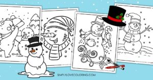 Alphabet Coloring Pages (Free PDF Printables) - Simply Love Coloring