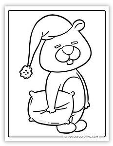 Groundhog Day Coloring Pages (Free PDF Printables) - Simply Love Coloring