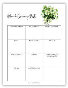 March Planner Printables (Free PDF Downloads) - Simply Love Coloring