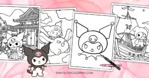 Kuromi Coloring Pages (Free PDF Printables) - Simply Love Coloring