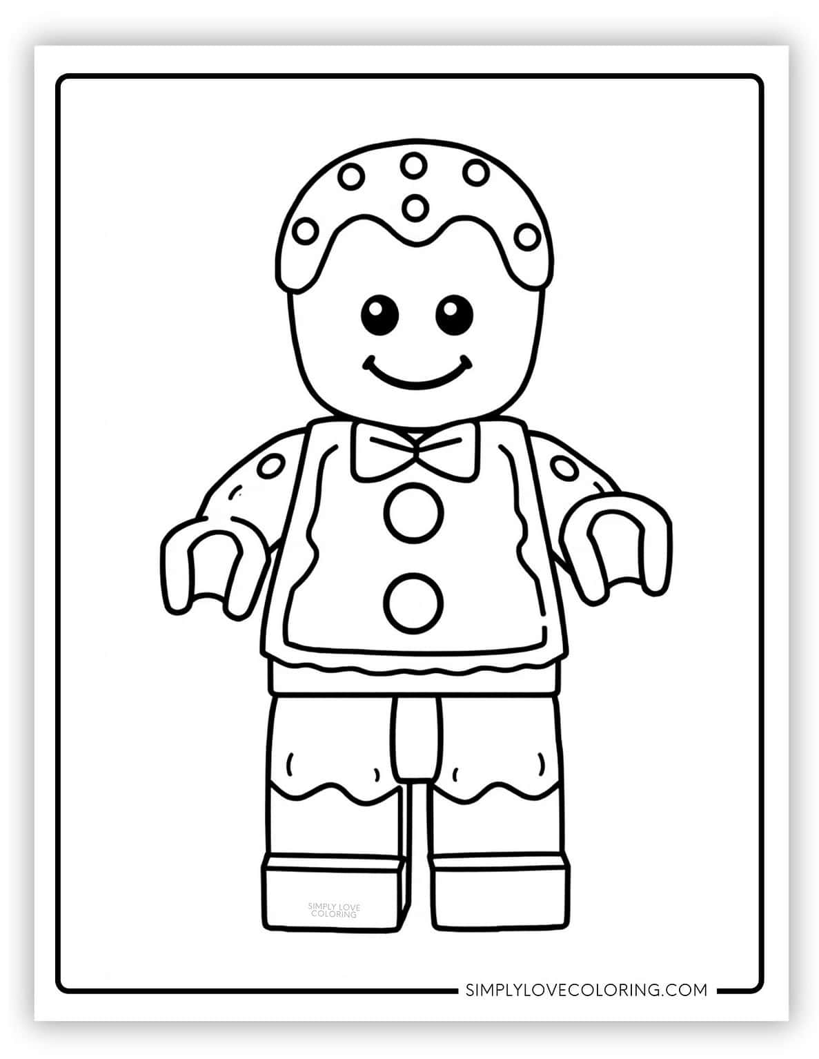 Lego Coloring Pages (Free PDF Printables) - Simply Love Coloring