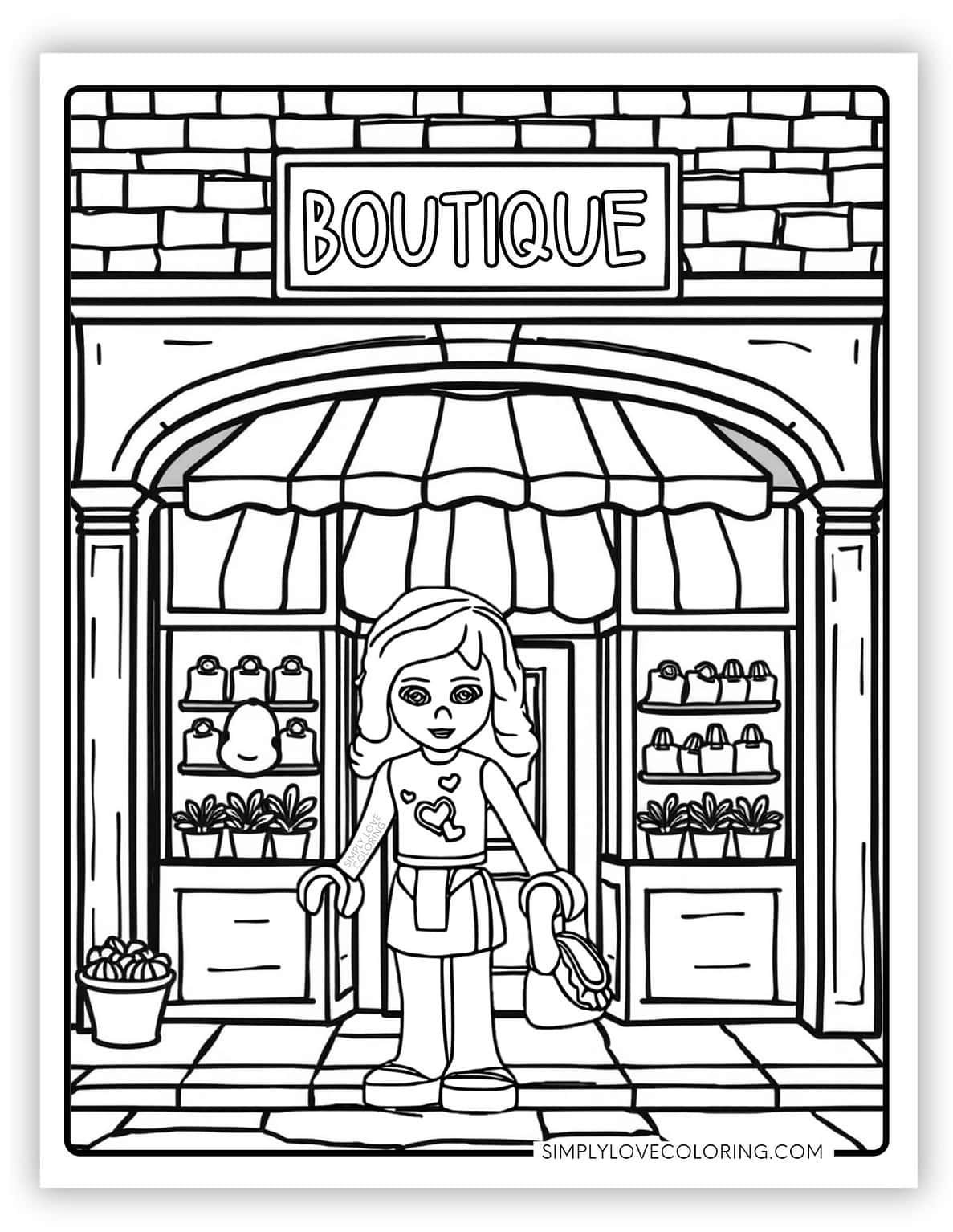 Lego Coloring Pages (Free PDF Printables) - Simply Love Coloring