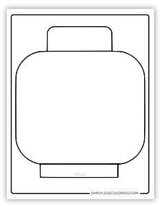 Lego Coloring Pages (Free PDF Printables) - Simply Love Coloring