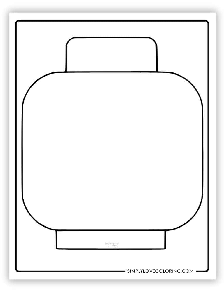 Lego Coloring Pages (Free PDF Printables) - Simply Love Coloring