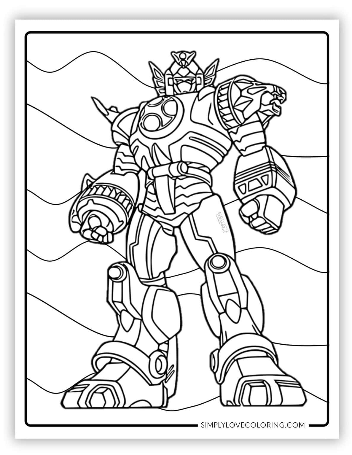 Power Rangers Coloring Pages (Free PDF Printables) - Simply Love Coloring