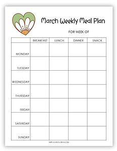March Planner Printables (Free PDF Downloads) - Simply Love Coloring