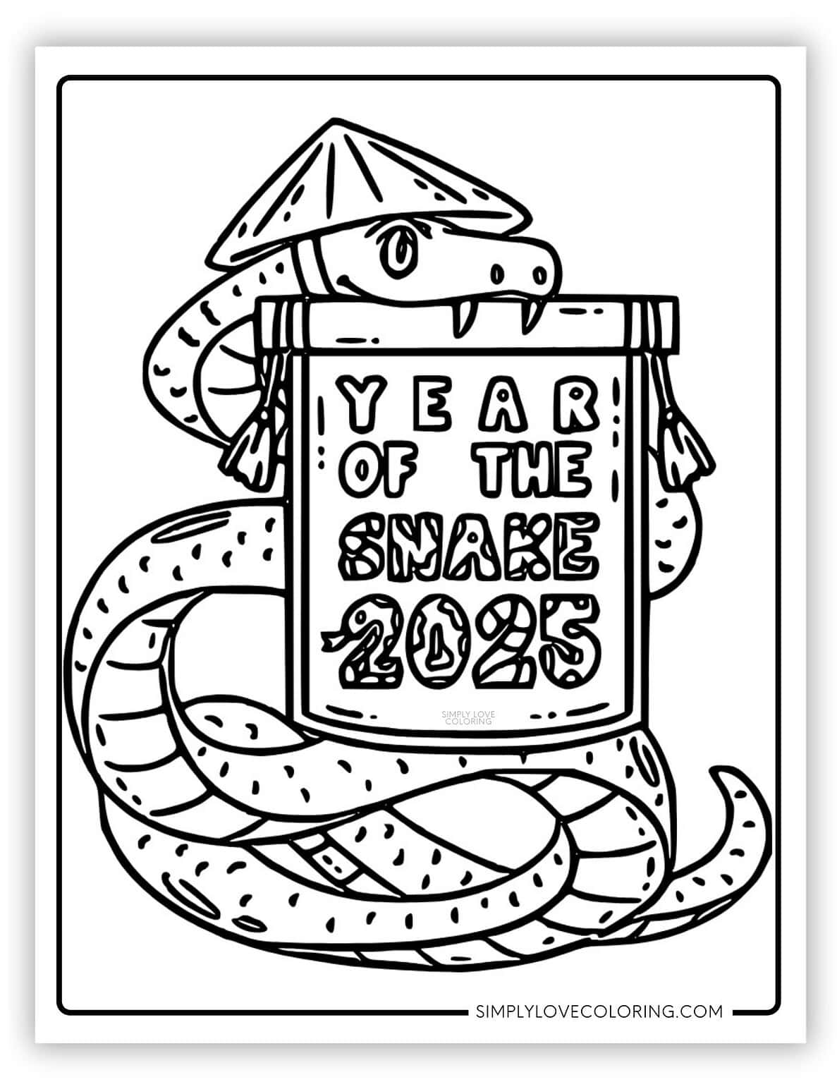 Chinese New Year Coloring Pages (Free PDF Printables) - Simply Love ...