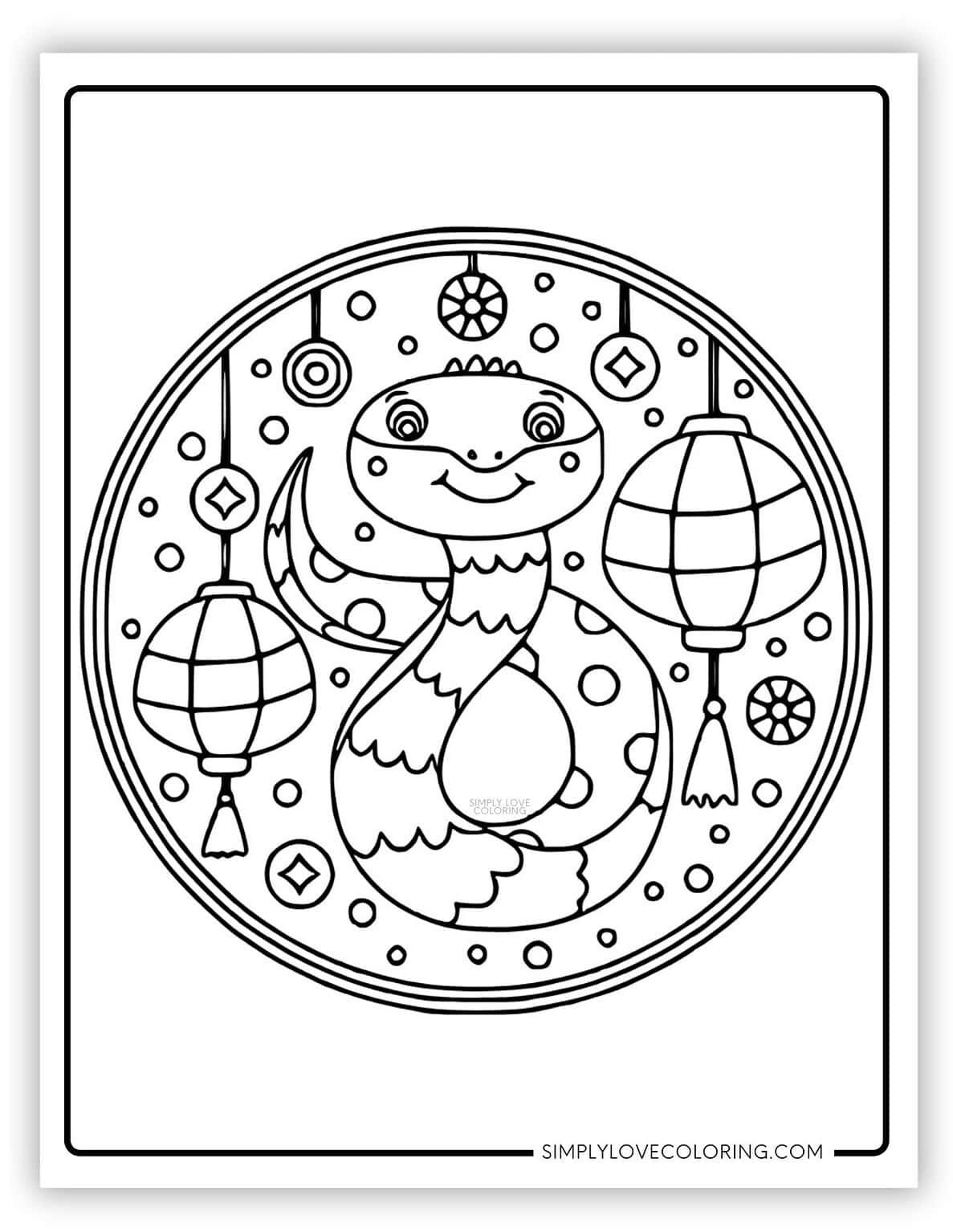 Chinese New Year Coloring Pages (Free PDF Printables) - Simply Love ...