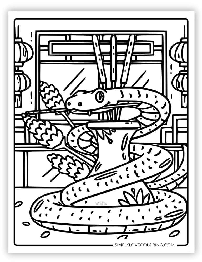 Chinese New Year Coloring Pages (Free PDF Printables) - Simply Love ...