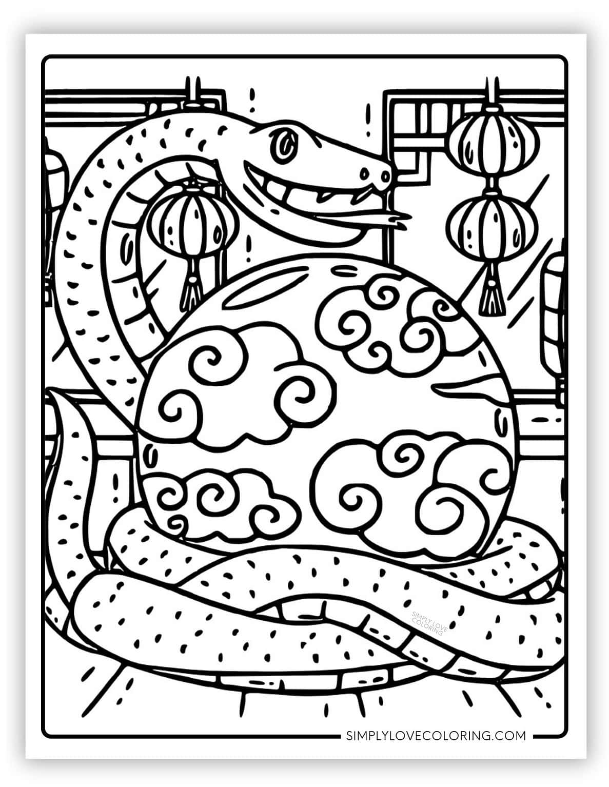 Chinese New Year Coloring Pages (Free PDF Printables) - Simply Love ...