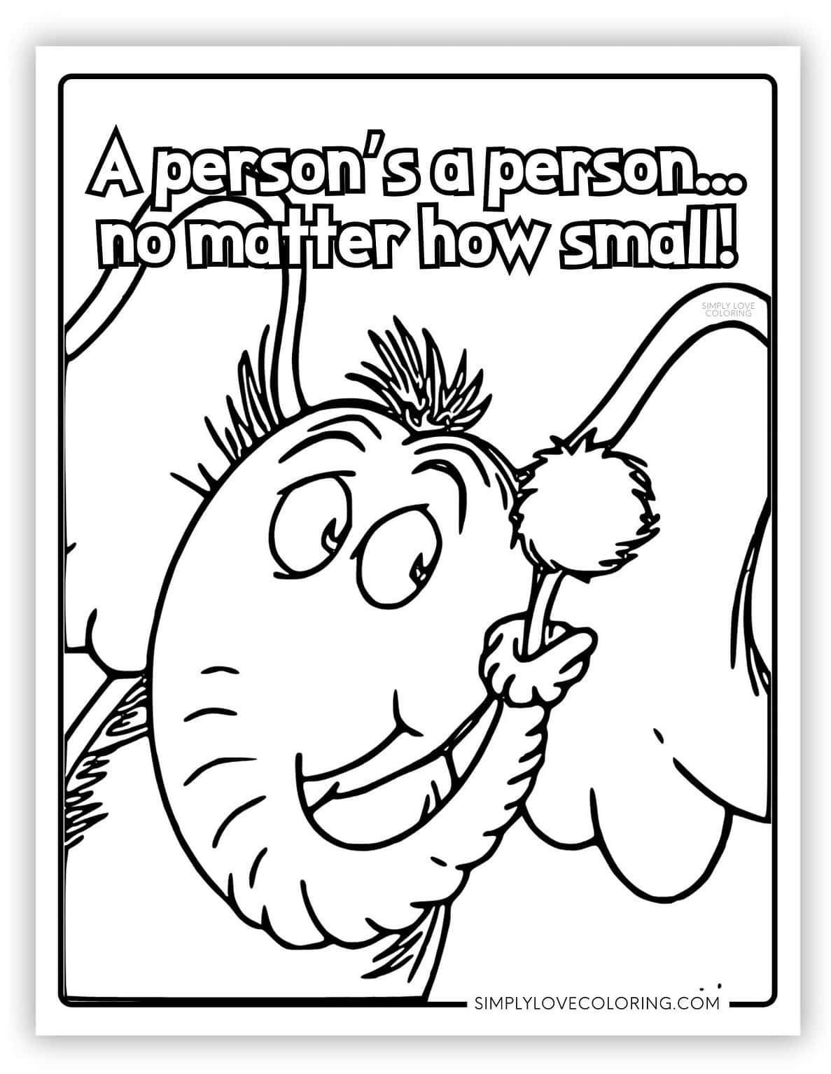 Dr. Seuss Coloring Pages (Free PDF Printables) - Simply Love Coloring