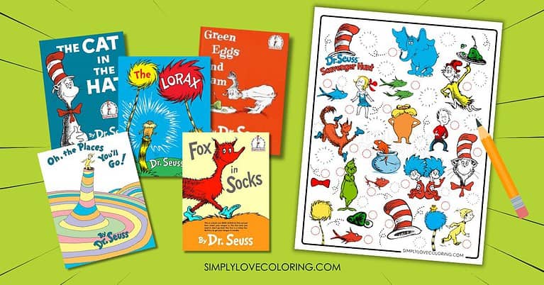 The Lorax Coloring Pages (Free PDF Printables) - Simply Love Coloring