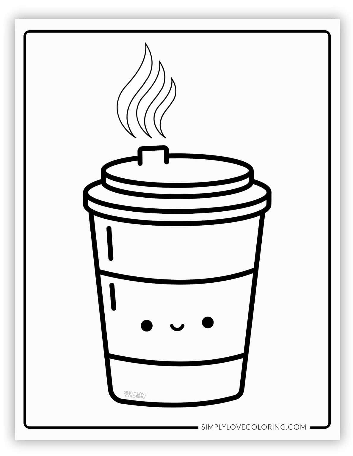 44 Kawaii Coloring Pages (Free PDF Printables) - Simply Love Coloring