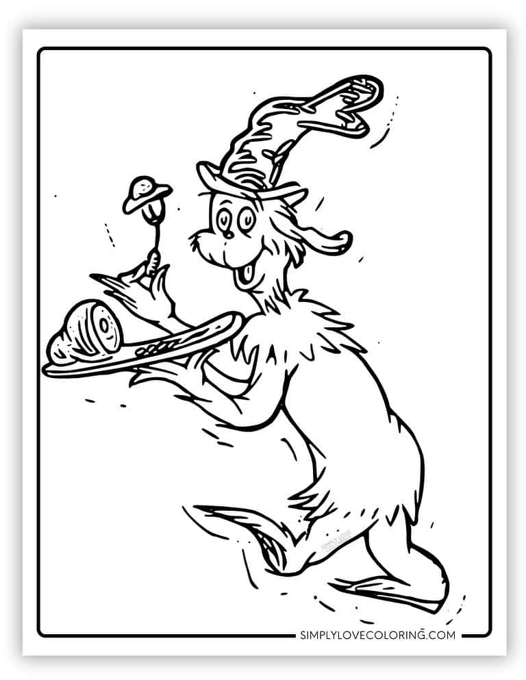 Dr. Seuss Coloring Pages (Free PDF Printables) - Simply Love Coloring