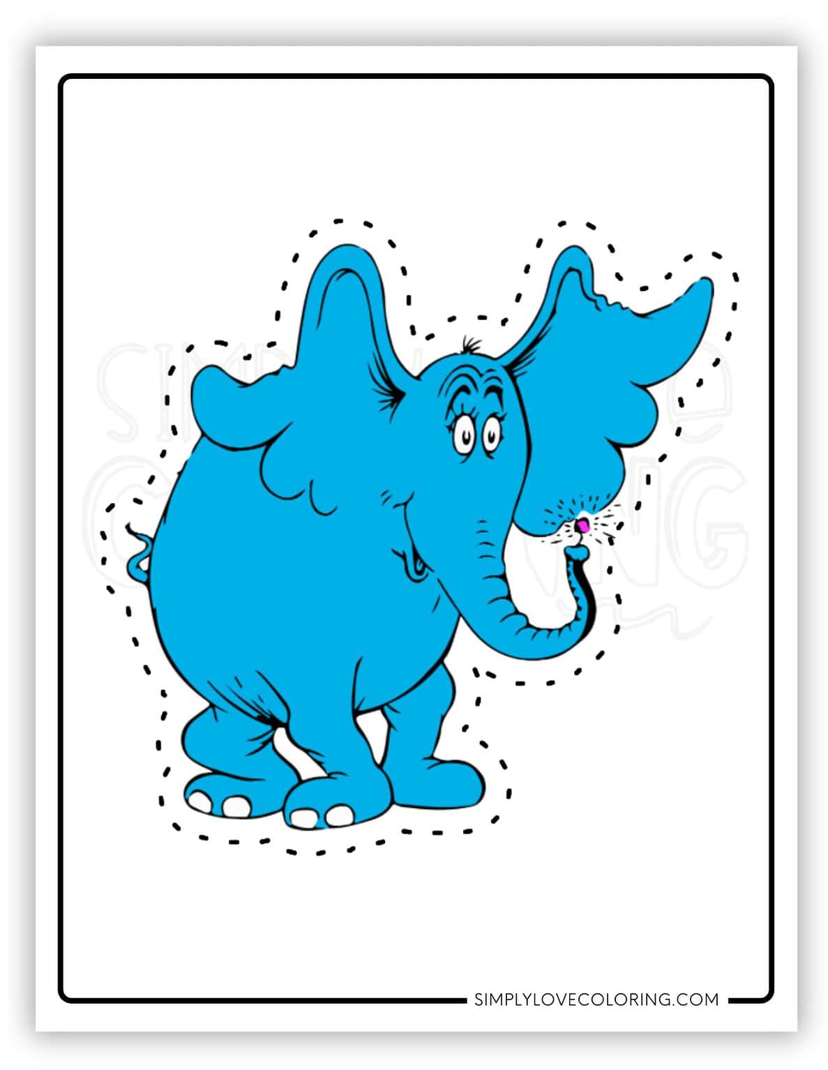 Dr. Seuss Scissor Skills Activity (Free PDF Printables) - Simply Love ...