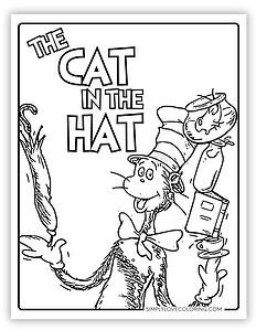 Dr. Seuss Coloring Pages (Free PDF Printables) - Simply Love Coloring