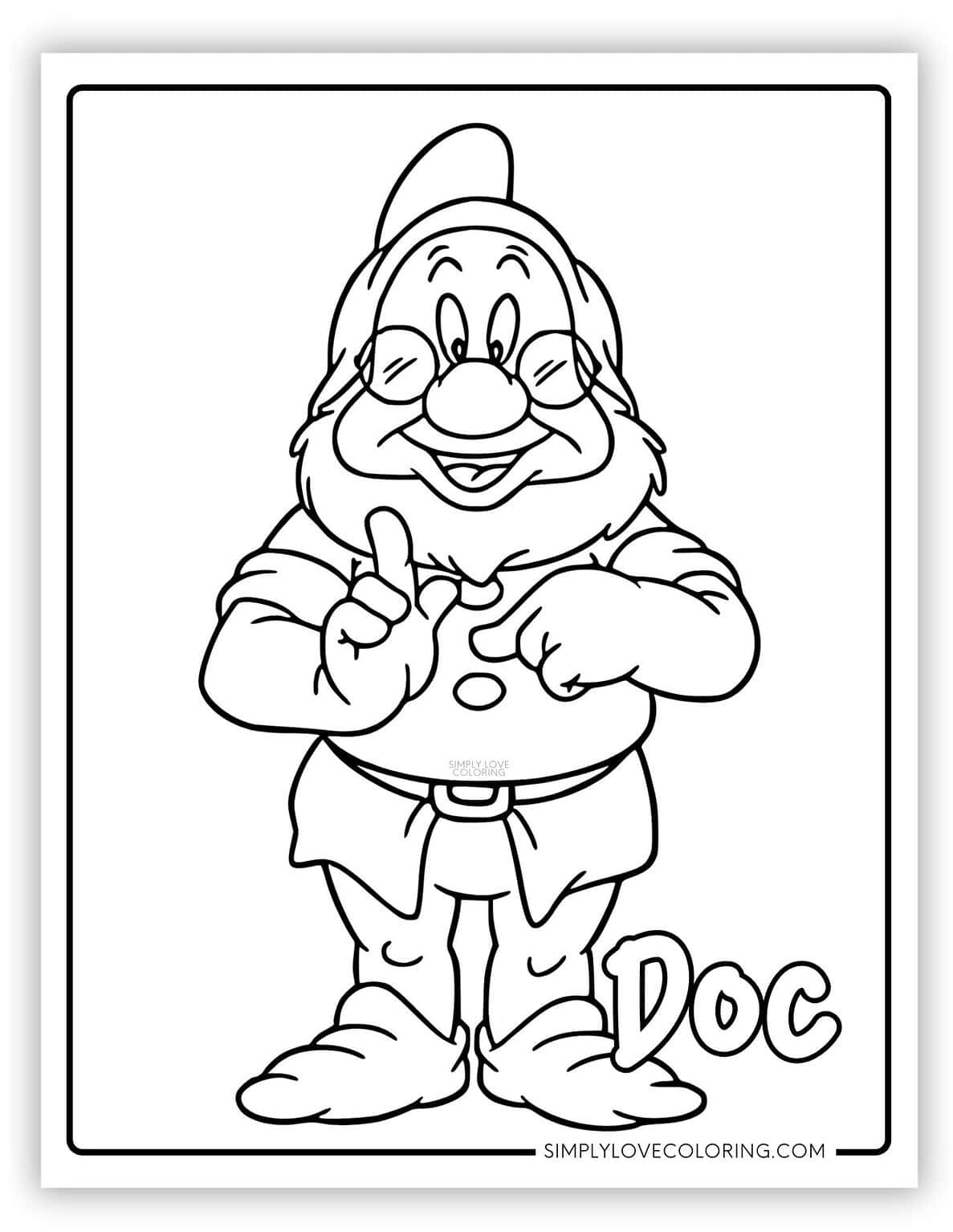 Snow White Coloring Pages (Free PDF Printables) - Simply Love Coloring