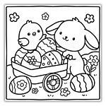 Cute Easter Coloring Pages for Adults (Free PDF Printables) - Simply ...