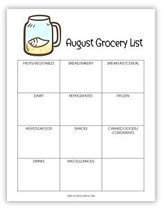 August Planner Printables (Free PDF Download) - Simply Love Coloring