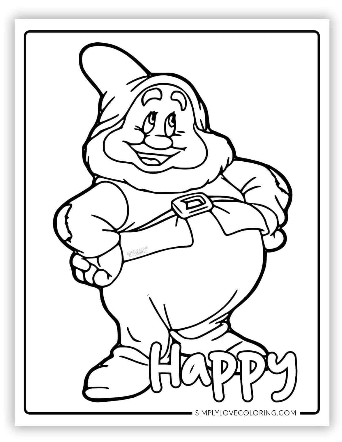Snow White Coloring Pages (Free PDF Printables) - Simply Love Coloring