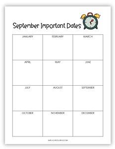 September Planner Printables (Free PDF Downloads) - Simply Love Coloring