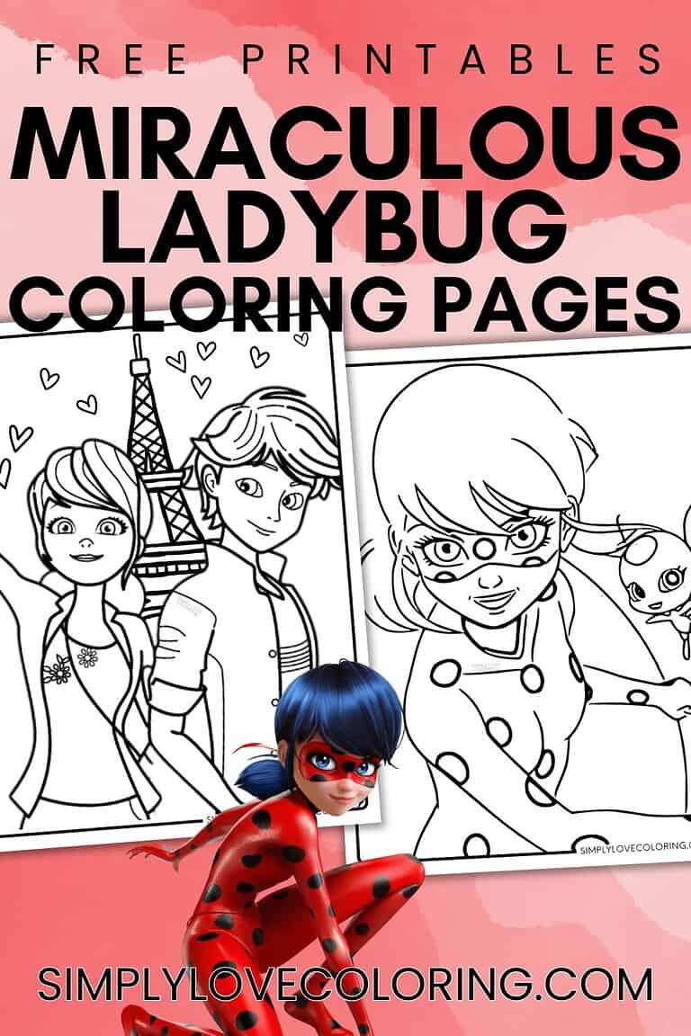 28 Miraculous Ladybug Coloring Pages Free Pdf Printables Simply