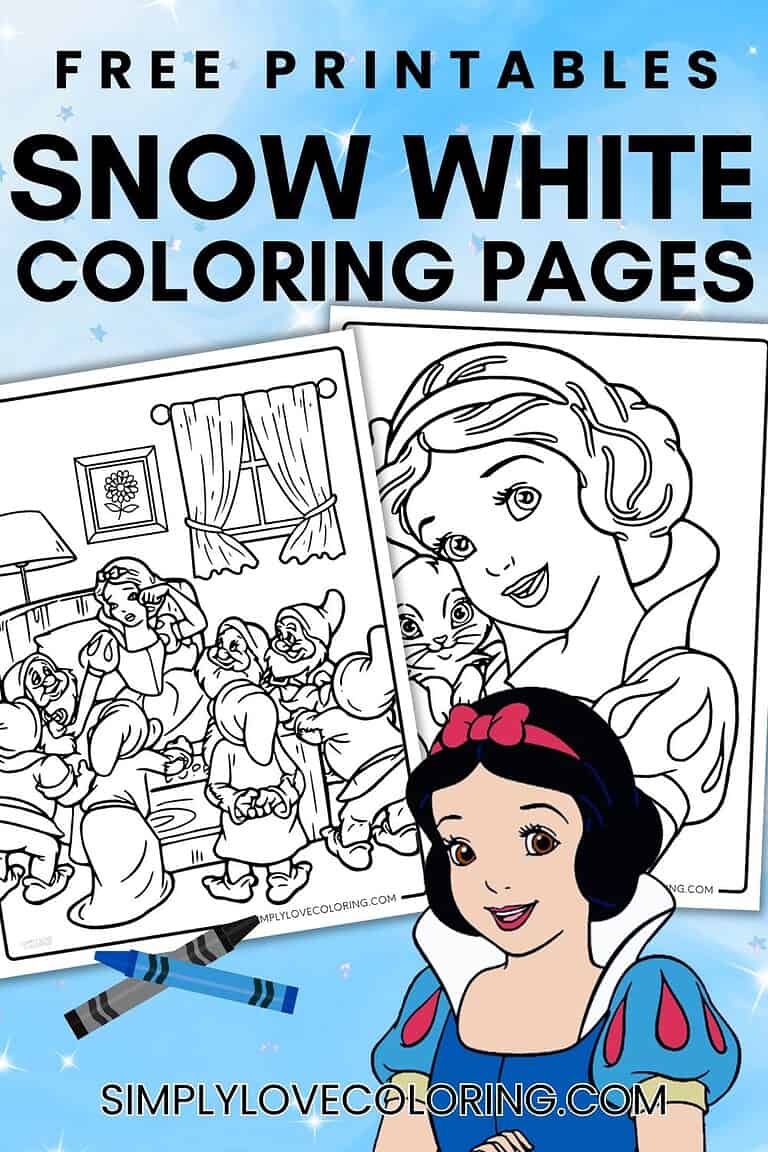 Snow White Coloring Pages (Free PDF Printables) - Simply Love Coloring