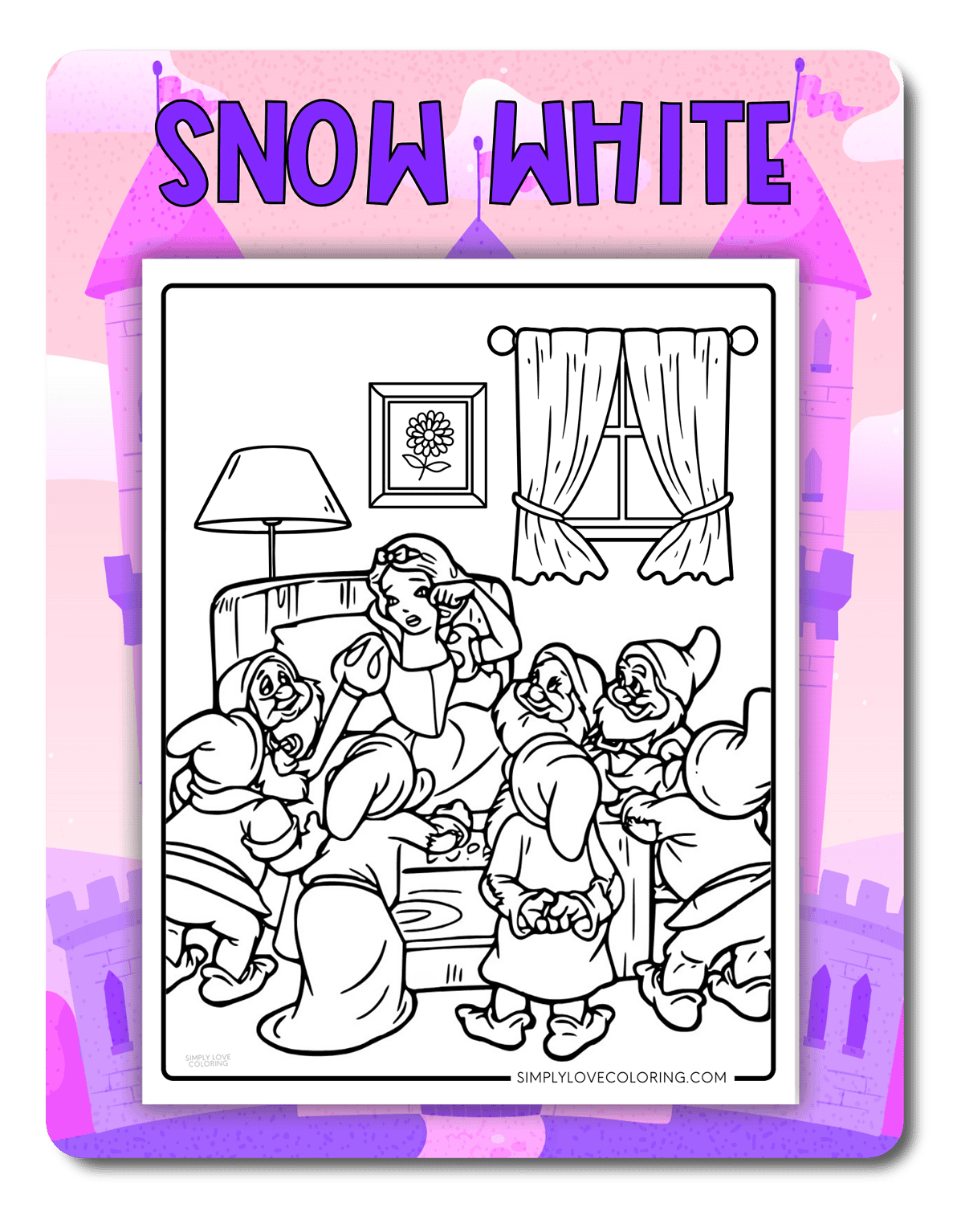 Disney Coloring Pages (Free PDF Printables) - Simply Love Coloring