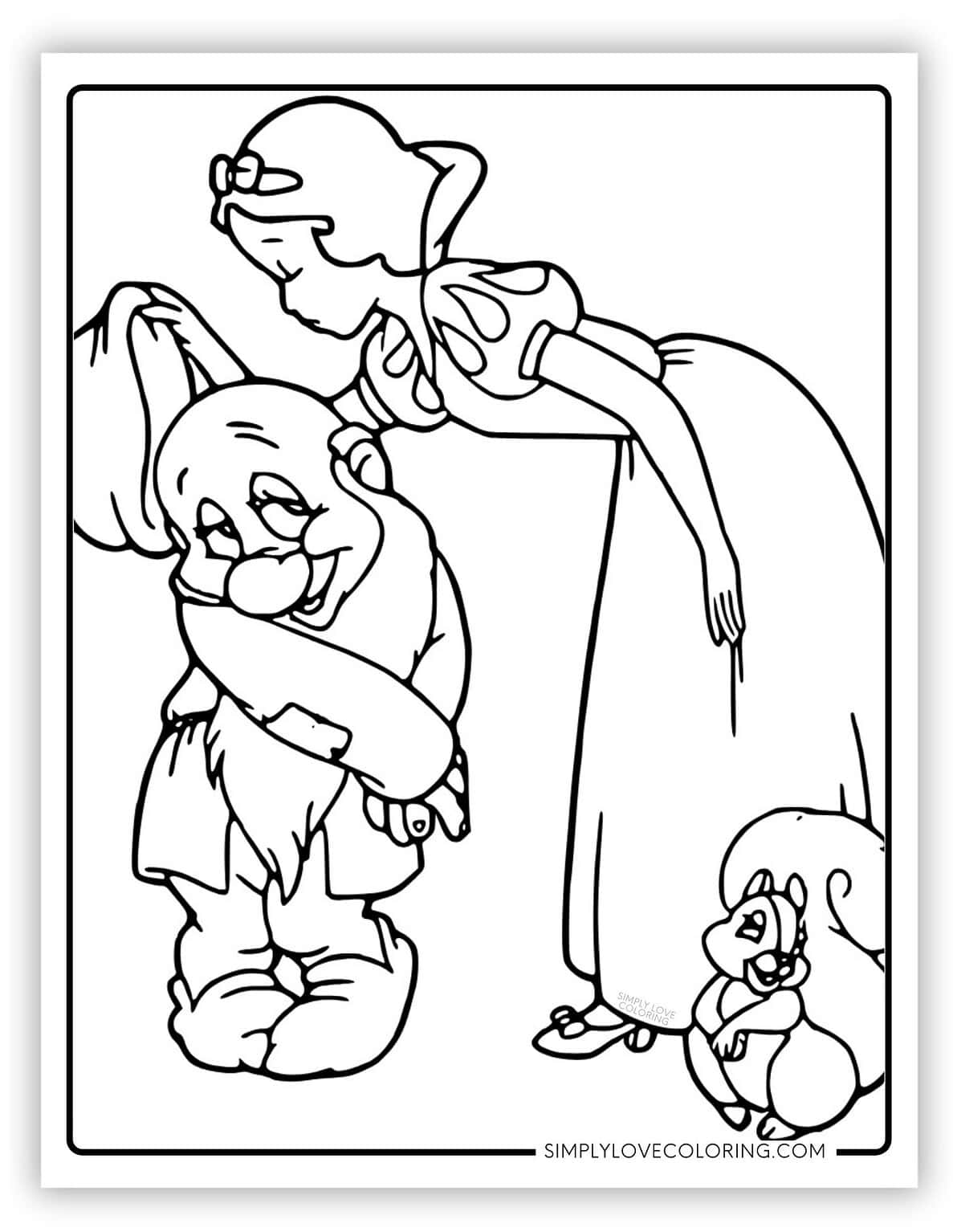 Snow White Coloring Pages (Free PDF Printables) - Simply Love Coloring
