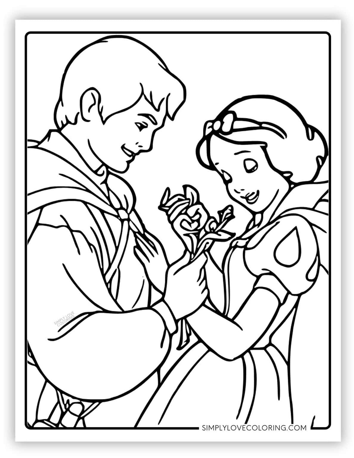 Snow White Coloring Pages (Free PDF Printables) - Simply Love Coloring