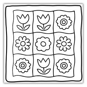 Cozy Pattern Coloring Pages (Free PDF Printables) - Simply Love Coloring